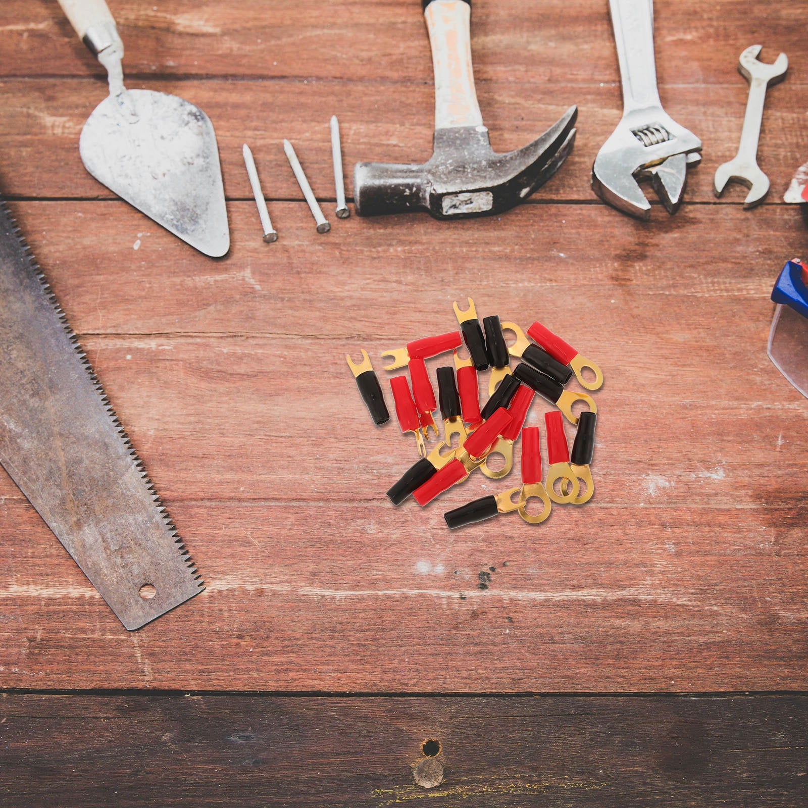 SWETRACE 20Pcs Crimp Terminals Connectors Insulated for Coax Connectors ...