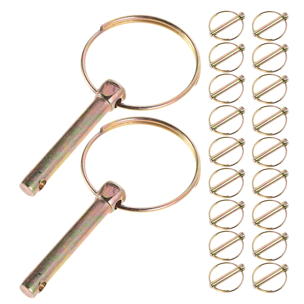 SWETRACE 20Pcs Golden Steel Farm Equipment Pins for Agricultural ...