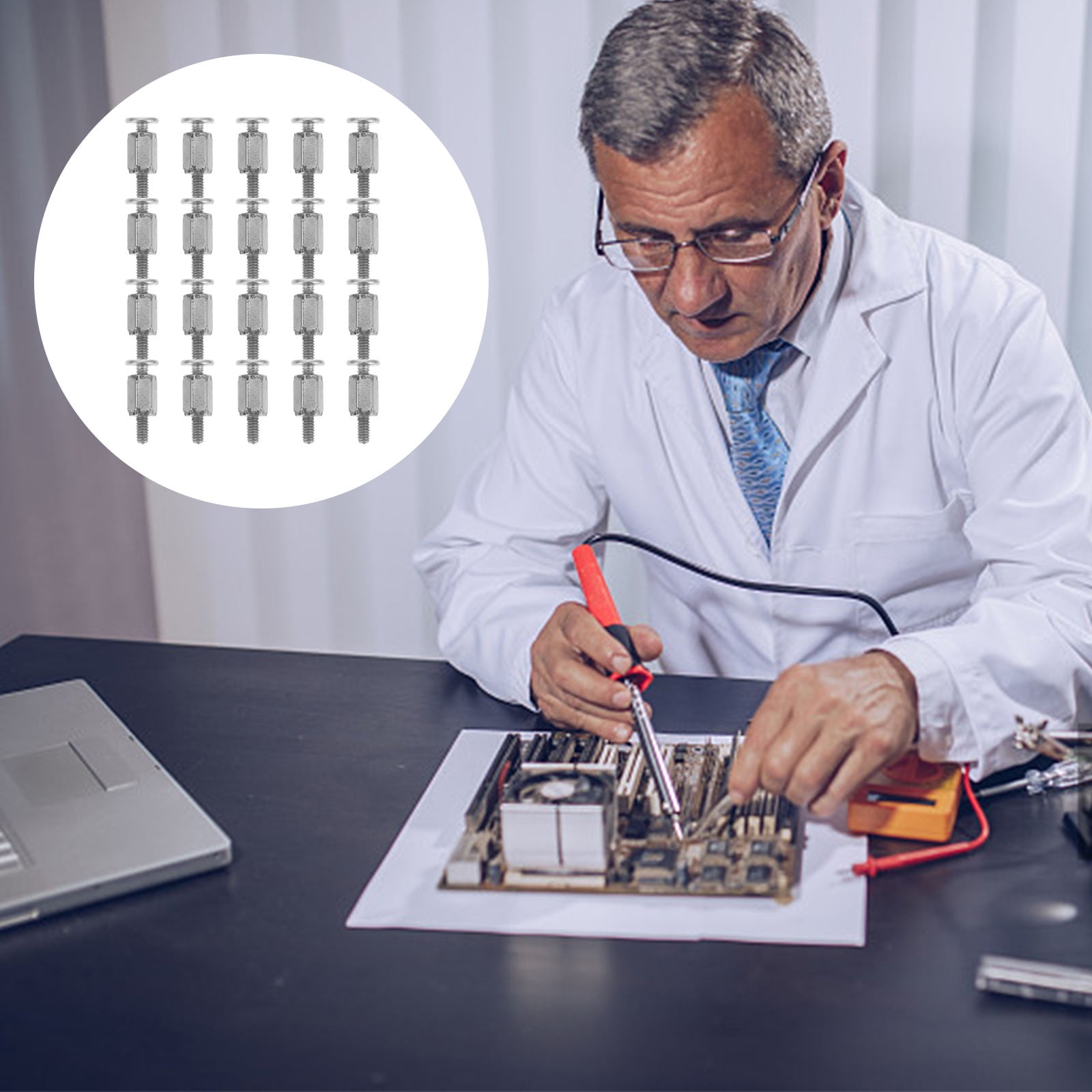 SWETRACE 20Pcs Metal SSD M.2 Mounting Screw for Motherboard Tiny Screws ...