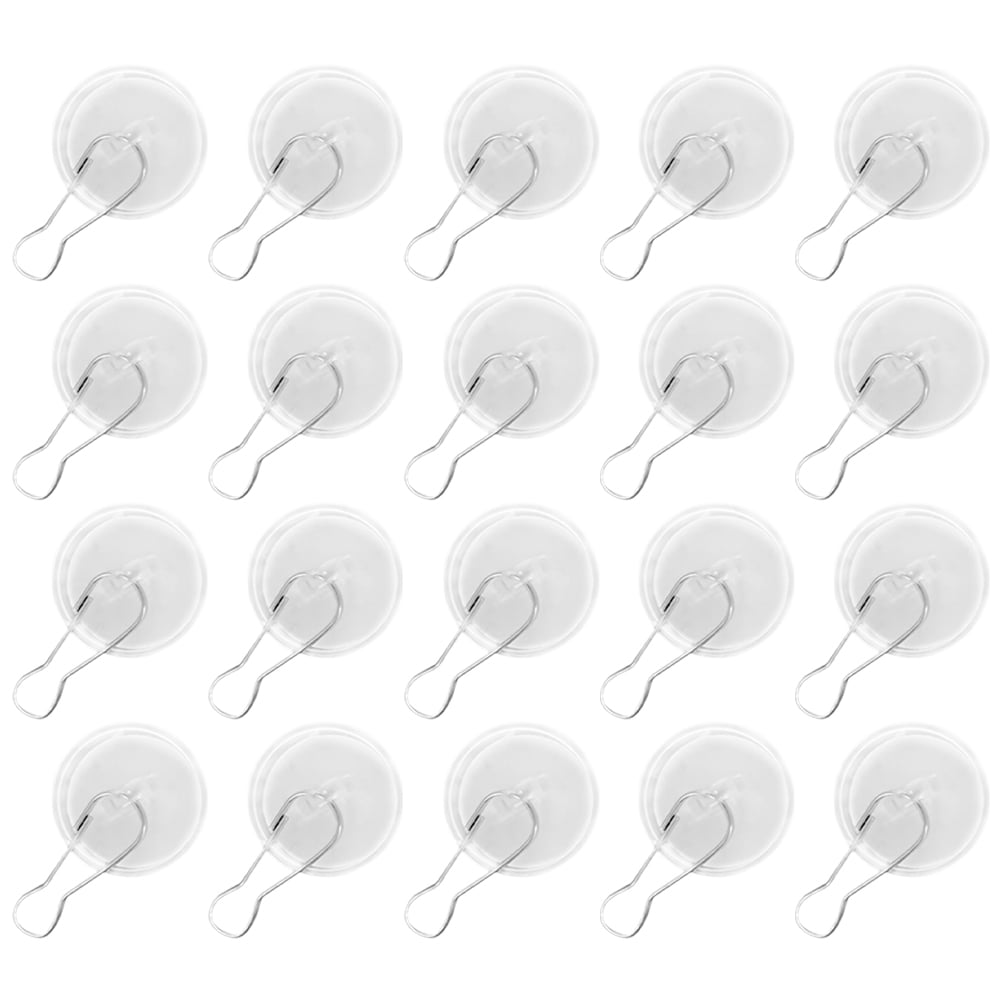 SWETRACE 20Set Ceiling Hooks for Hanging in Transparent Color with ...