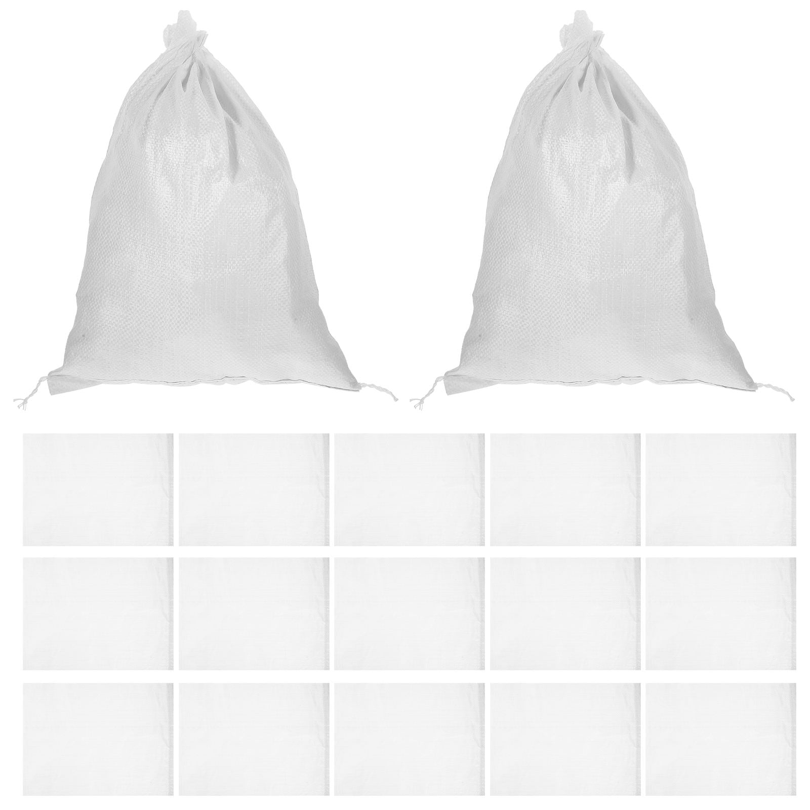 SWETRACE 24Pack Packaging for Shipping Plastic Woven Bag White Storage ...