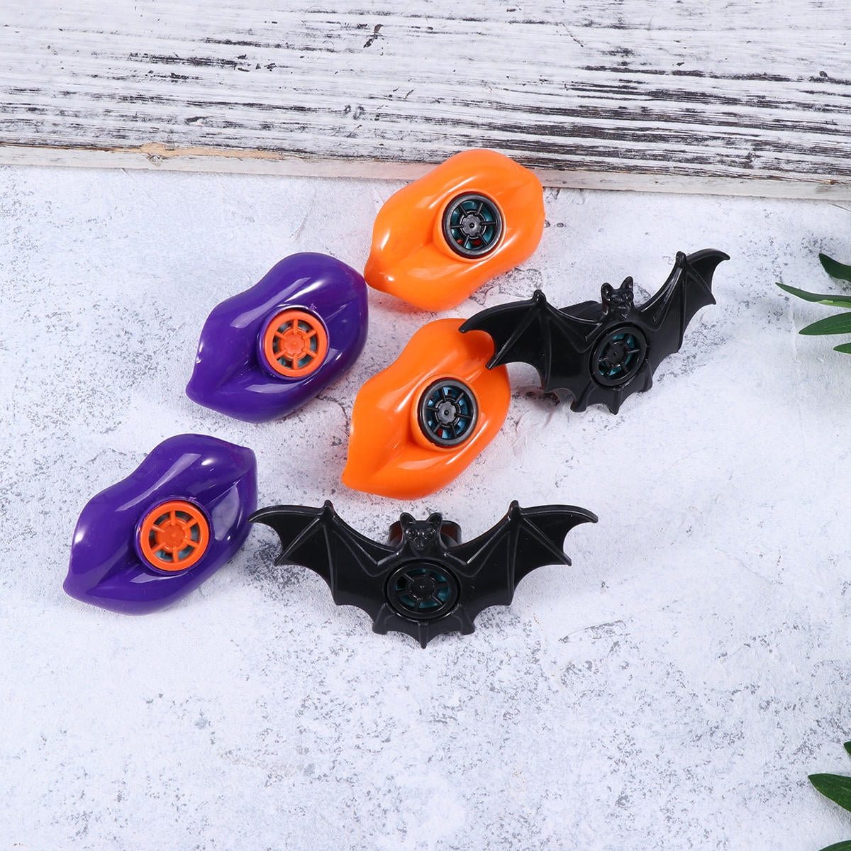 SWETRACE 24Pcs Whistle Toy Assorted Color Lip Shape For Kids Party ...