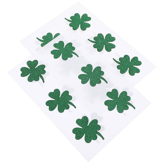 St Patricks Day Face Stickers