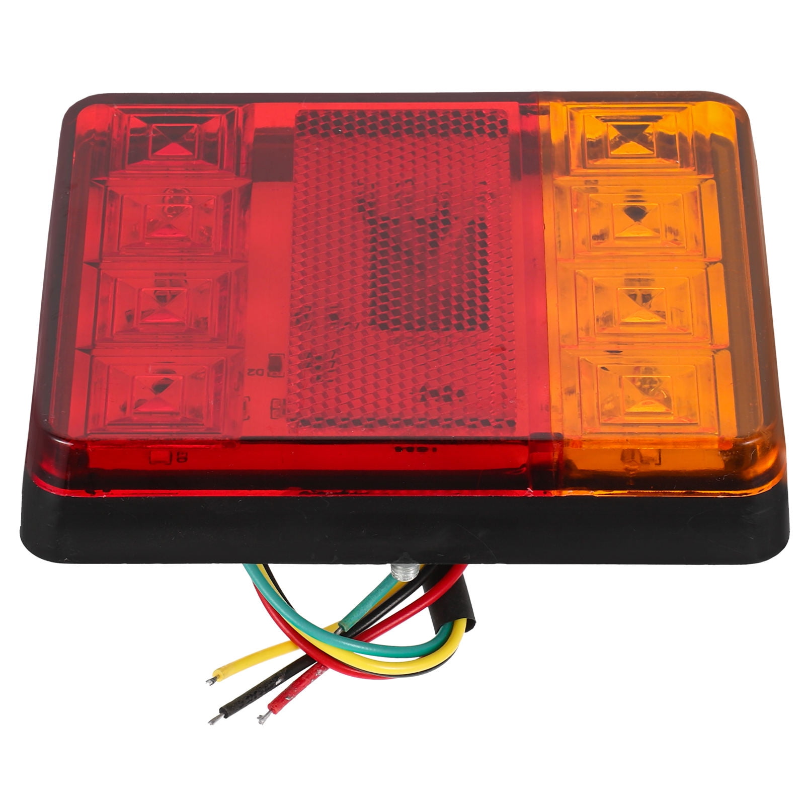 SWETRACE 2Pcs Boat Trailer Lights Plastic Rectangular 1A 4.7x3.7x0.9in - Walmart.com