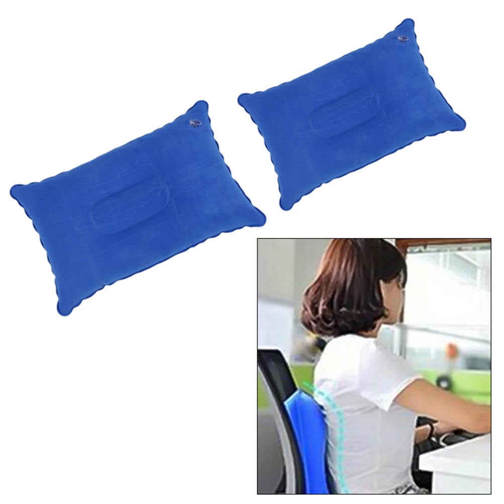 SWETRACE 2Pcs Inflatable Pillows for Beach Vacation Pillow Sky Blue PVC ...