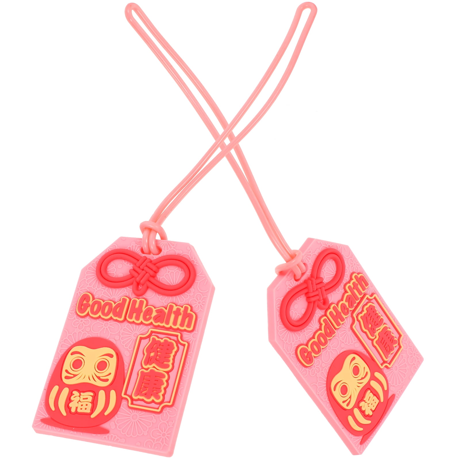 SWETRACE 2Pcs Luggage Name Tags in Pink for Identifying Suitcases and ...