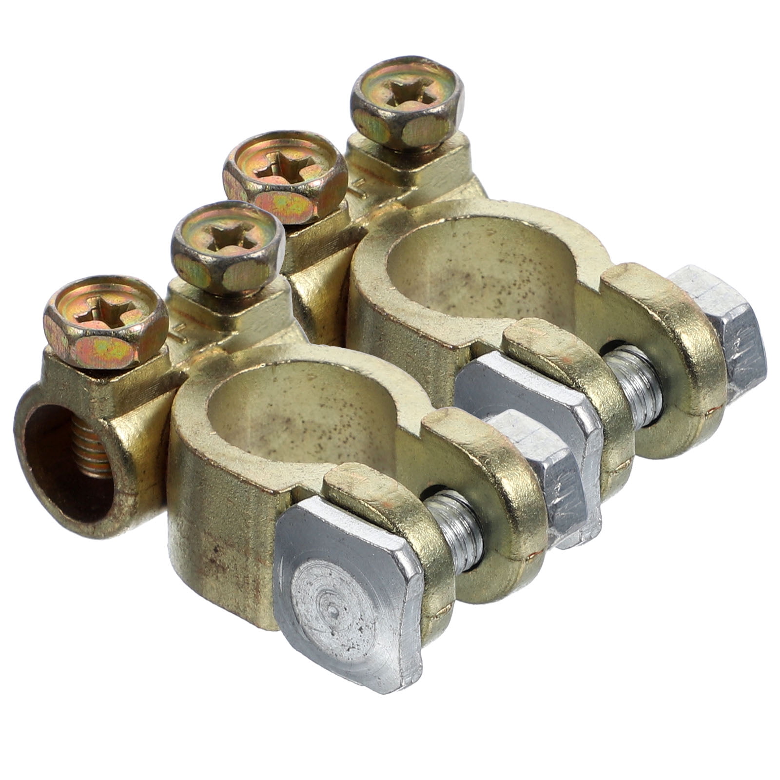 SWETRACE 2Pcs Rectangular Alloy Battery Terminal Clamp Connector 3.6 x ...