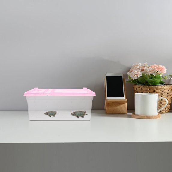 SWETRACE 2Pcs Reptile Pet Breeding Box for Lizards and Snakes with ...