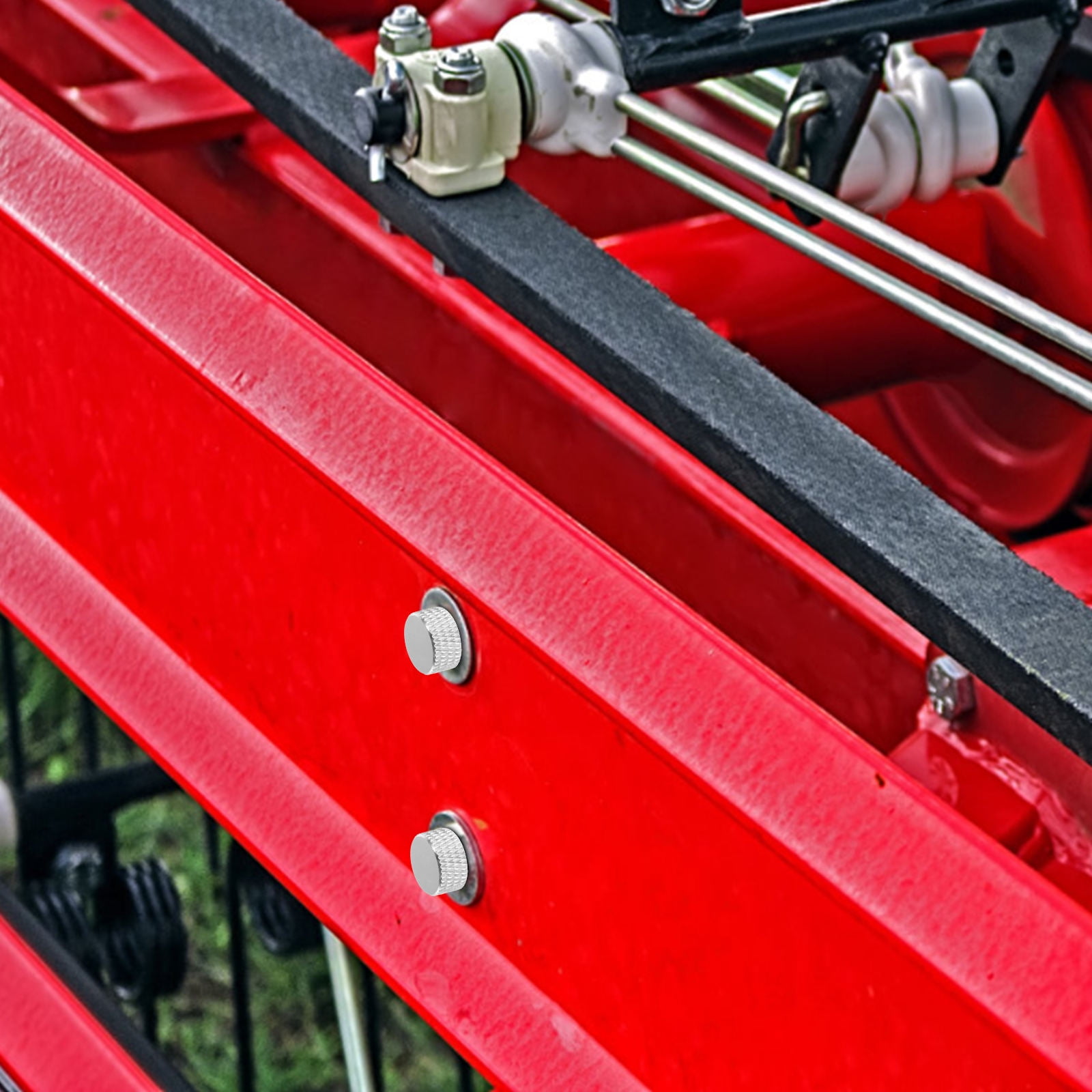 SWETRACE 2Pcs Silver Retractable Spring Plunger with Knurled Handle for ...