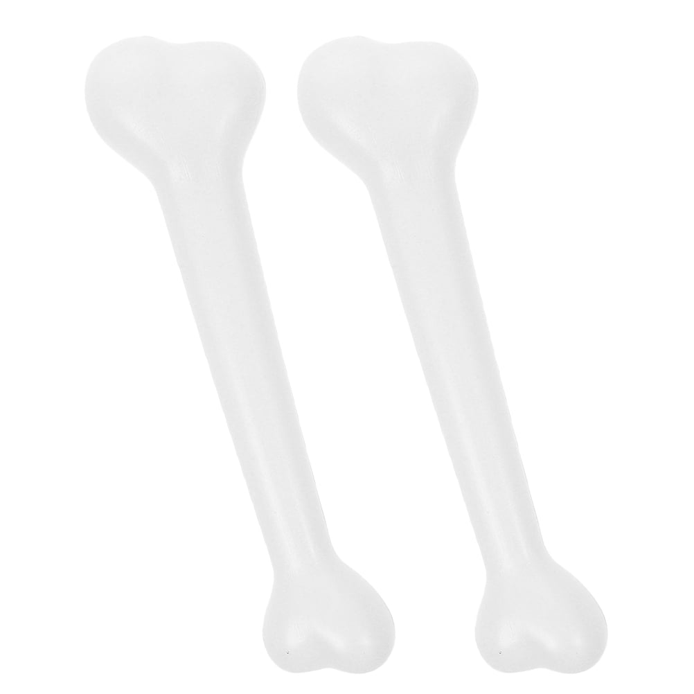 SWETRACE Plastic Bones Halloween Props White 2Pcs 8.7X2.0X1.2In ...