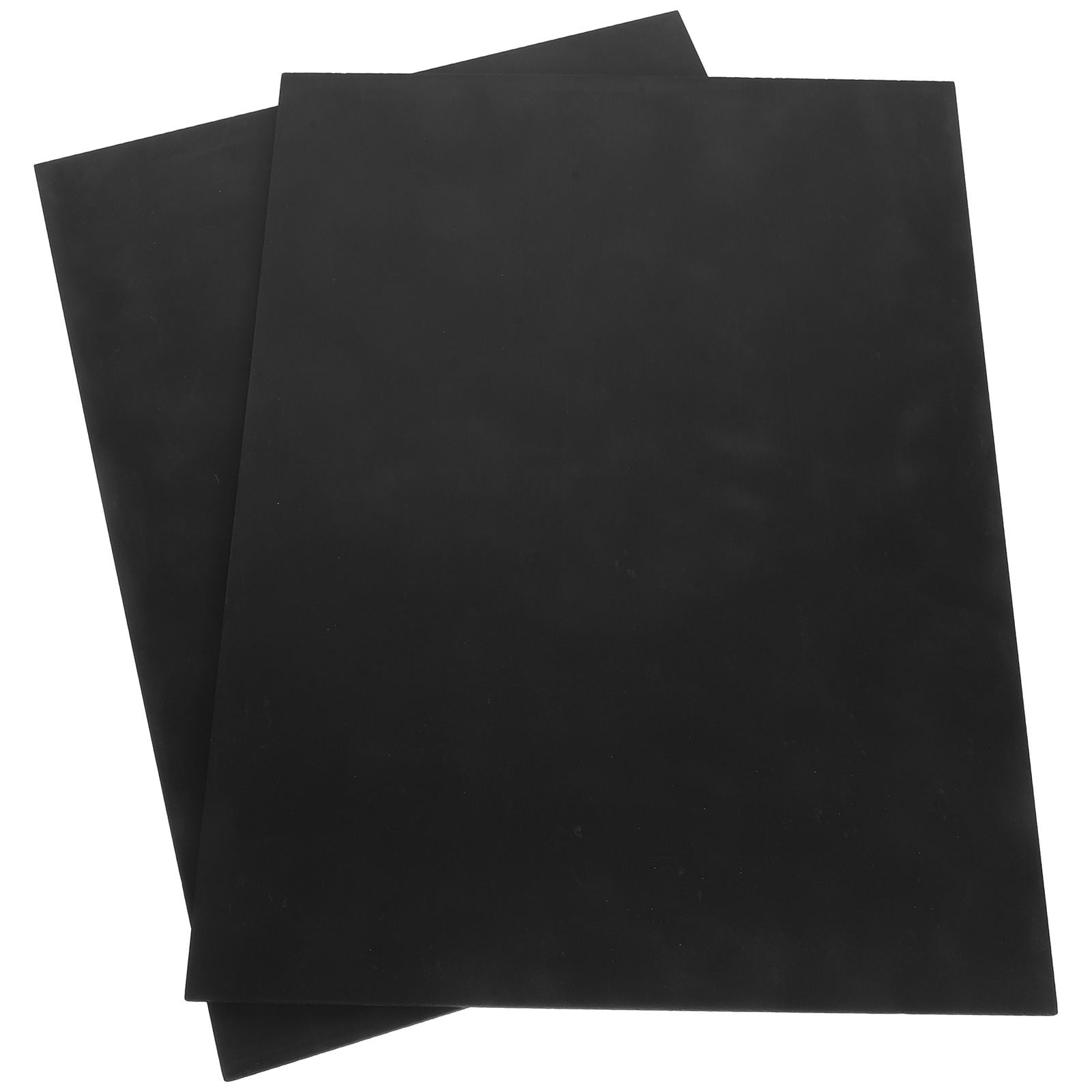 SWETRACE 2Set Black PVC Sheet Crafting for Model Building and DIY ...