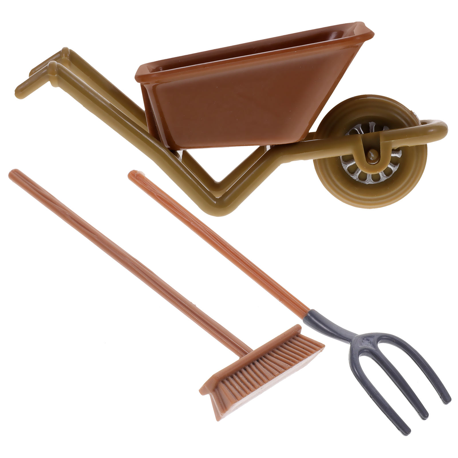 SWETRACE Mini House Farming Tool Assorted Color 2 Sets 3.5x1.4x0.3In ...