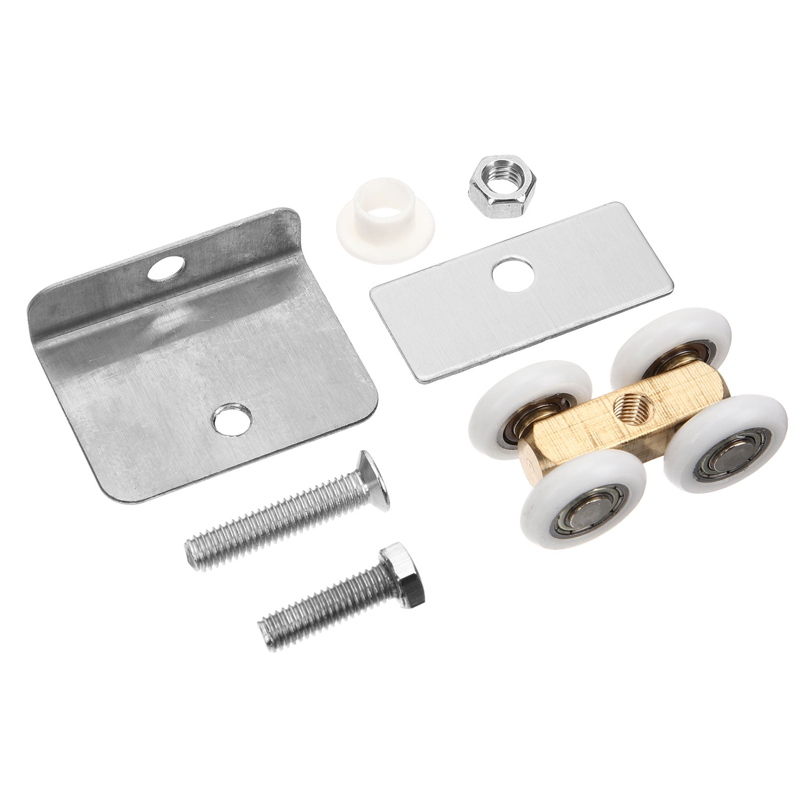 SWETRACE 2Sets Trolley Assembly Rollers Copper High Strength Impact ...