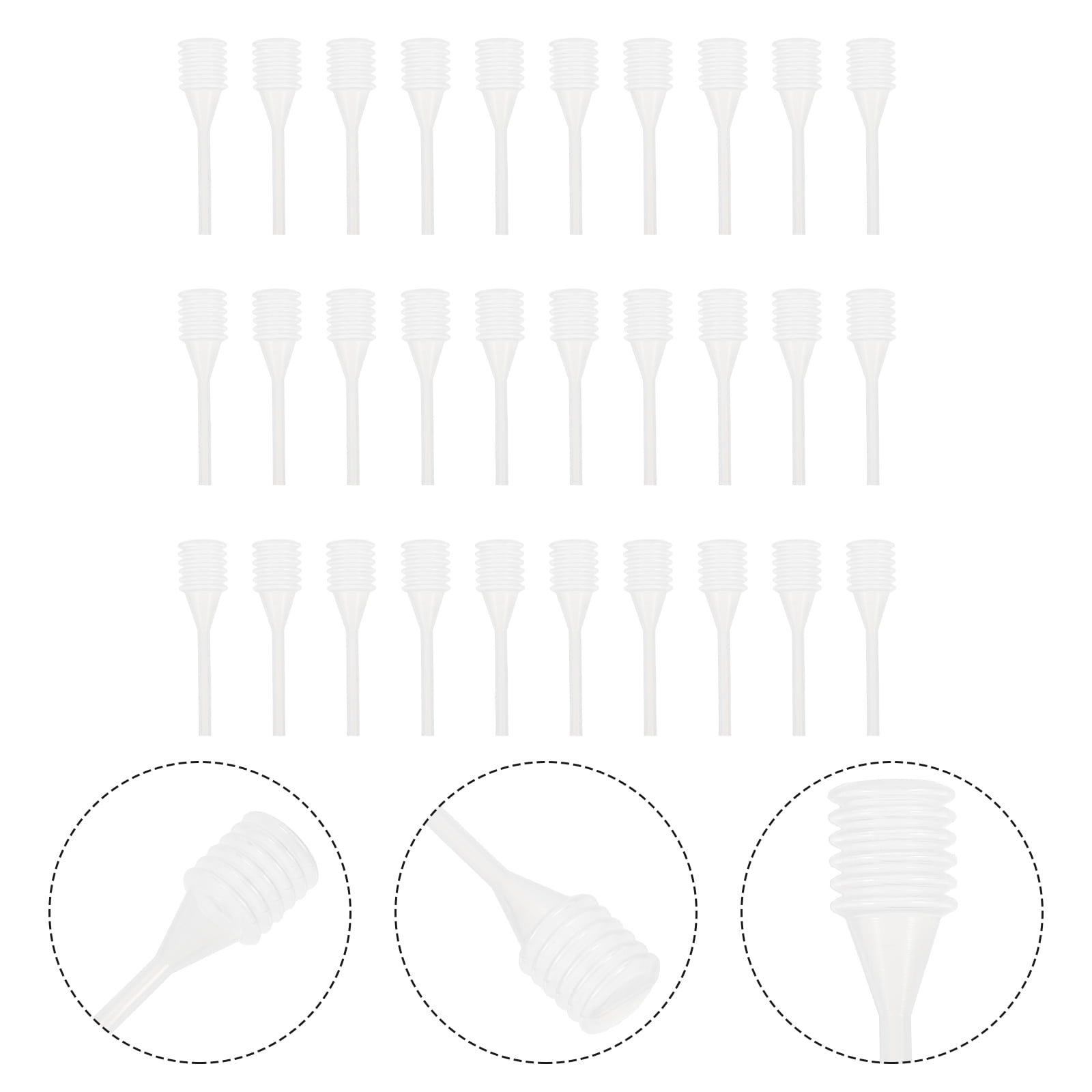 SWETRACE 30Pcs Plastic Liquid Dropper for Home and School Experiments ...