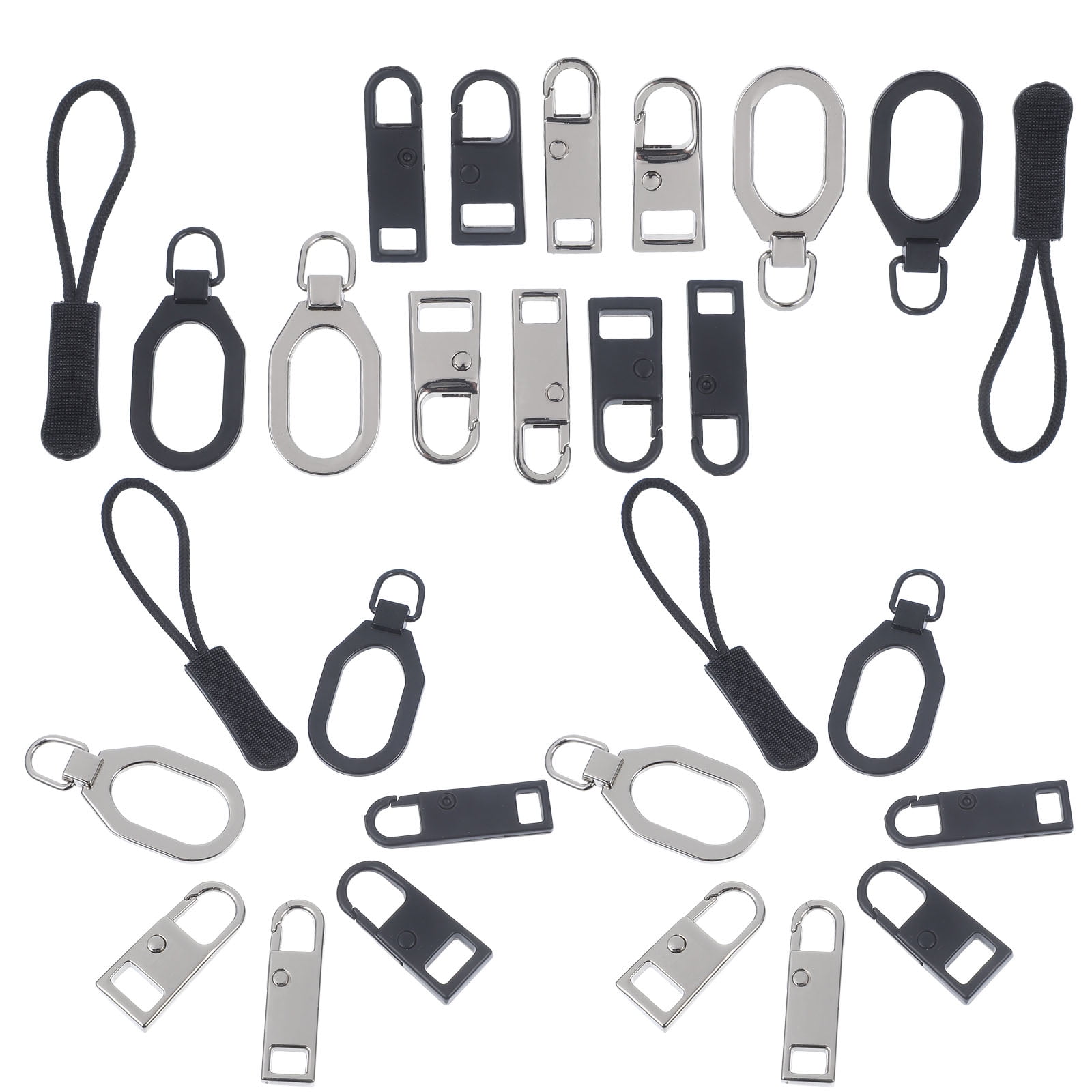 SWETRACE 32Pcs Zipper Pull for Luggage and Boots with Detachable Design ...