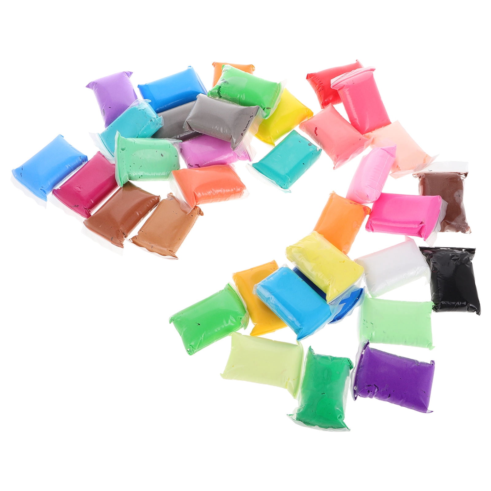 SWETRACE 36Pcs Childrens Manual Air Dry Clay Bulk for Indoor Activities ...