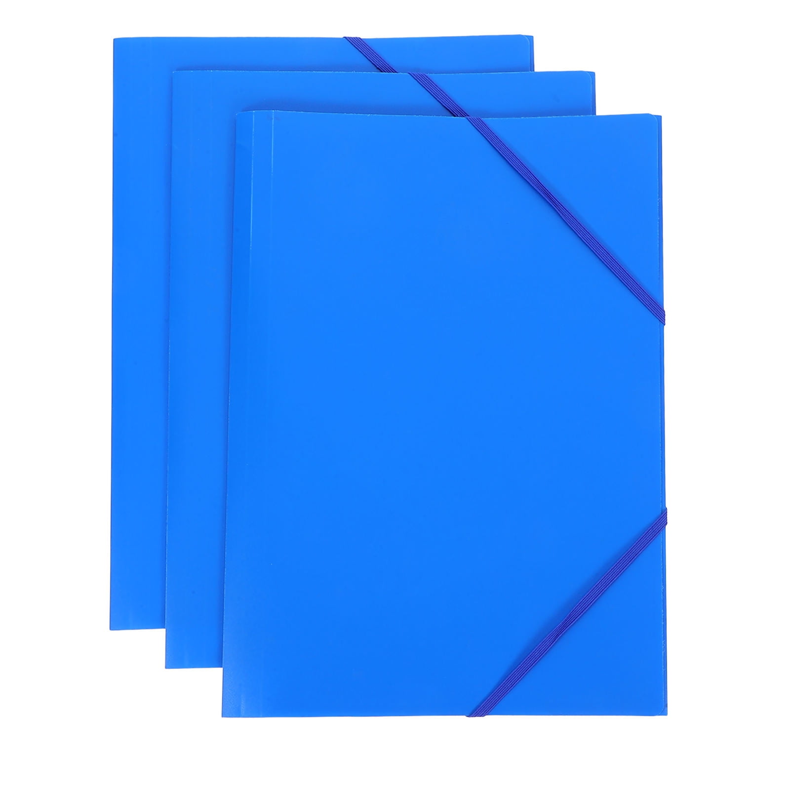 SWETRACE 3Pcs Blue Plastic Document Pouch for Small Files and Important ...