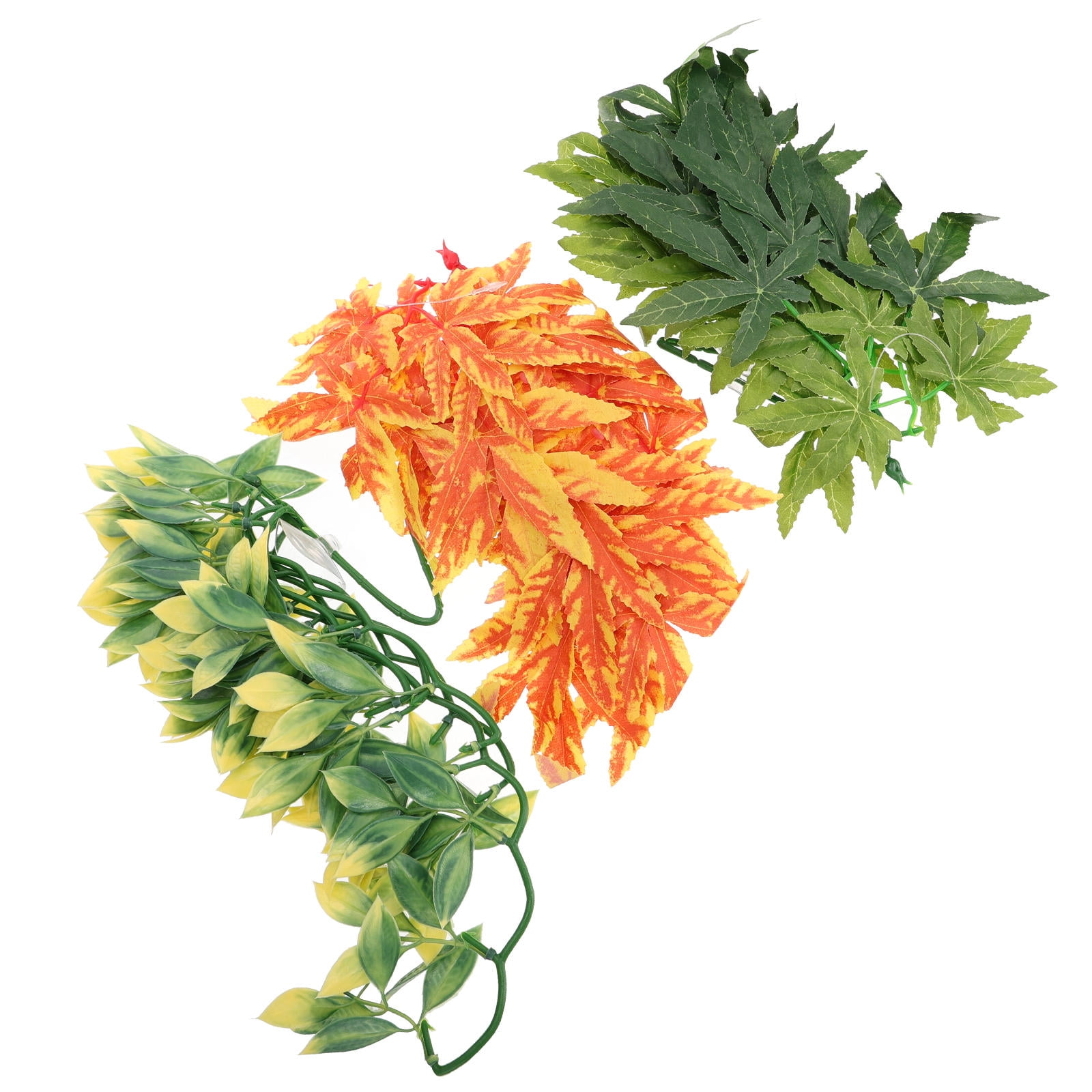SWETRACE 3Pcs Greenery Vine for Reptile Tank Accessories Assorted Color ...