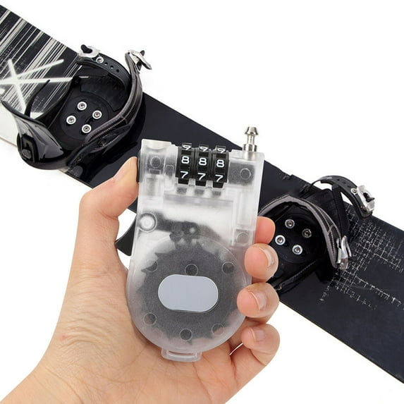 SWETRACE 3Pcs Mountain Bike Safety Locks Plastic Password Protection ...