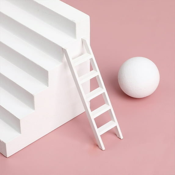 SWETRACE 3Pcs Small Ladder Decor Dollhouse Ladder for Children and ...