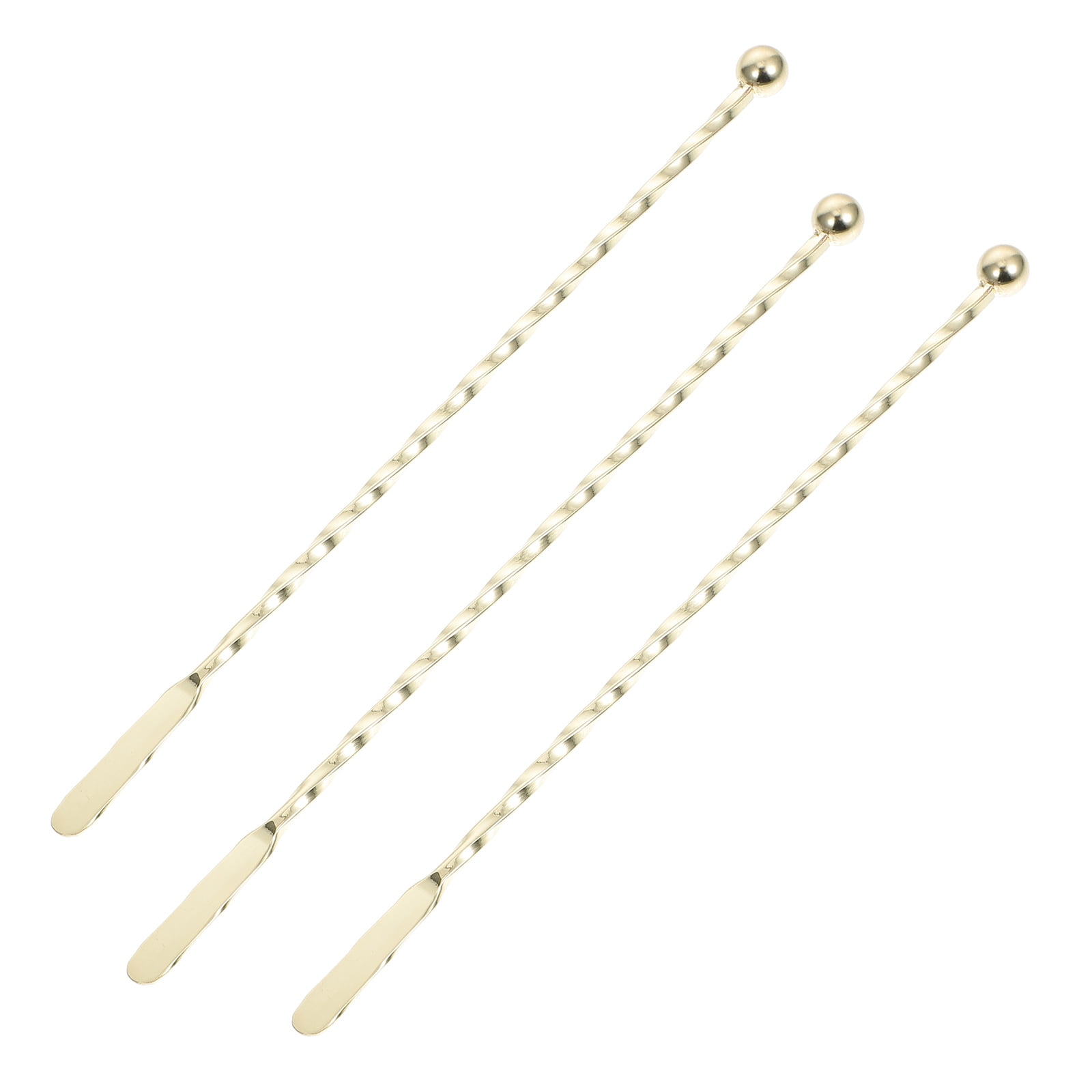 SWETRACE 3pcs Stainless Steel Beverage Stirrer Cocktail Stirrers for ...