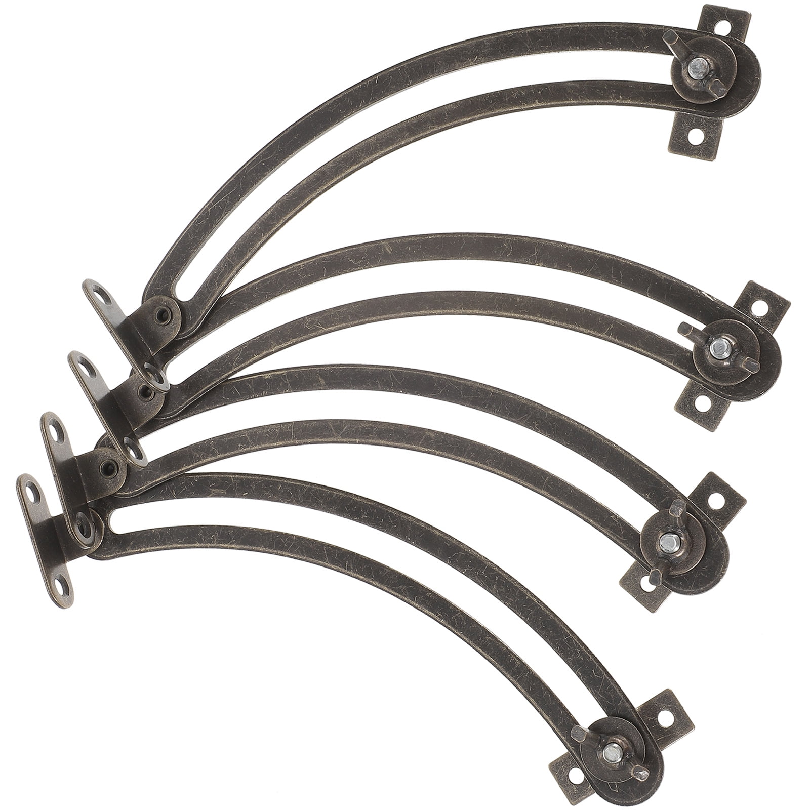 SWETRACE 4Pcs Cabinet Hinges for Cupboard Doors with Soft Close and Arc ...