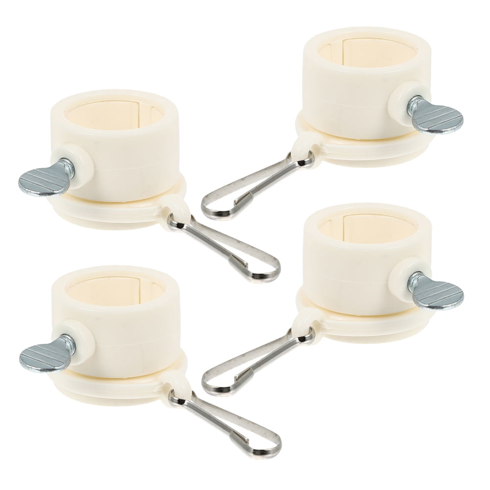SWETRACE 4Pcs Flagpole Accessories Universal Rotating Ring Easy ...
