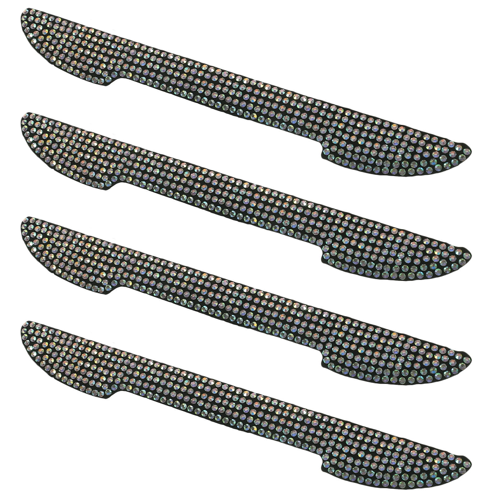 SWETRACE 4Pcs Multi Color Car Door Accessories Edge Guards with Shiny ...