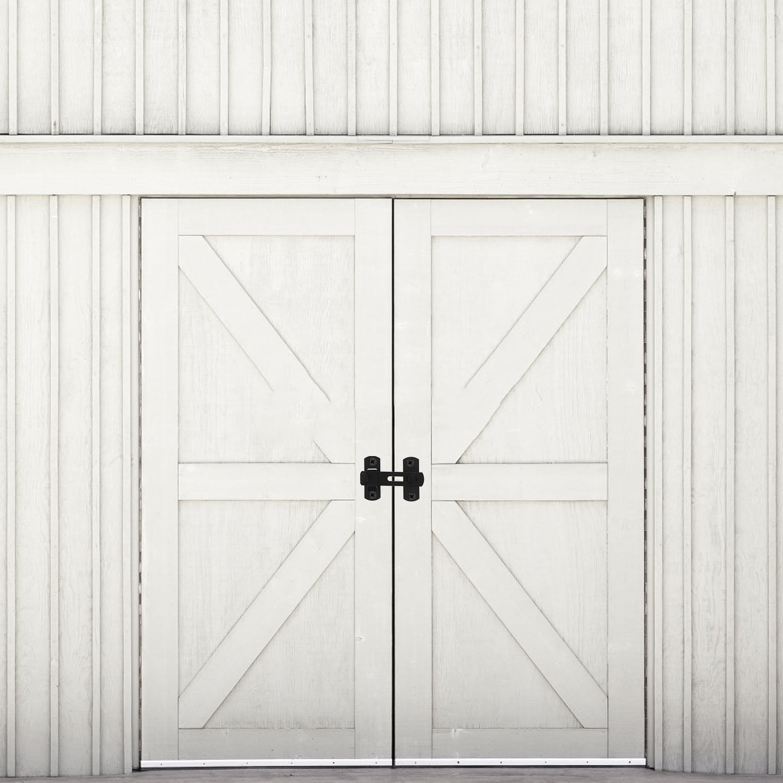 SWETRACE 4Set Carbon Steel Barn Door Lock for Sliding Barn Door Lock ...