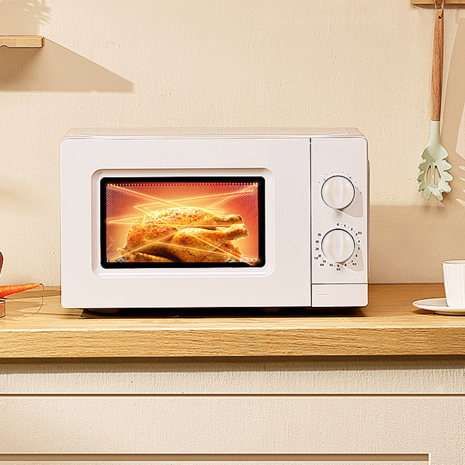 SWETRACE 4Set Round Plastic Knobs for Microwave Oven and Universal ...