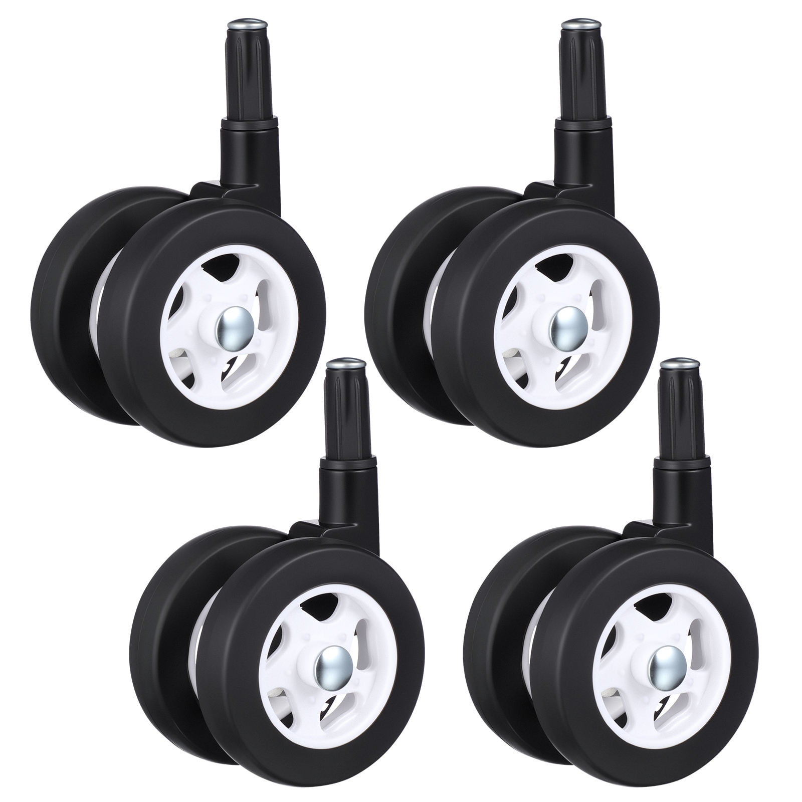 SWETRACE 4pcs Removable Walker Wheels Caster Wheels For Easy To Install ...