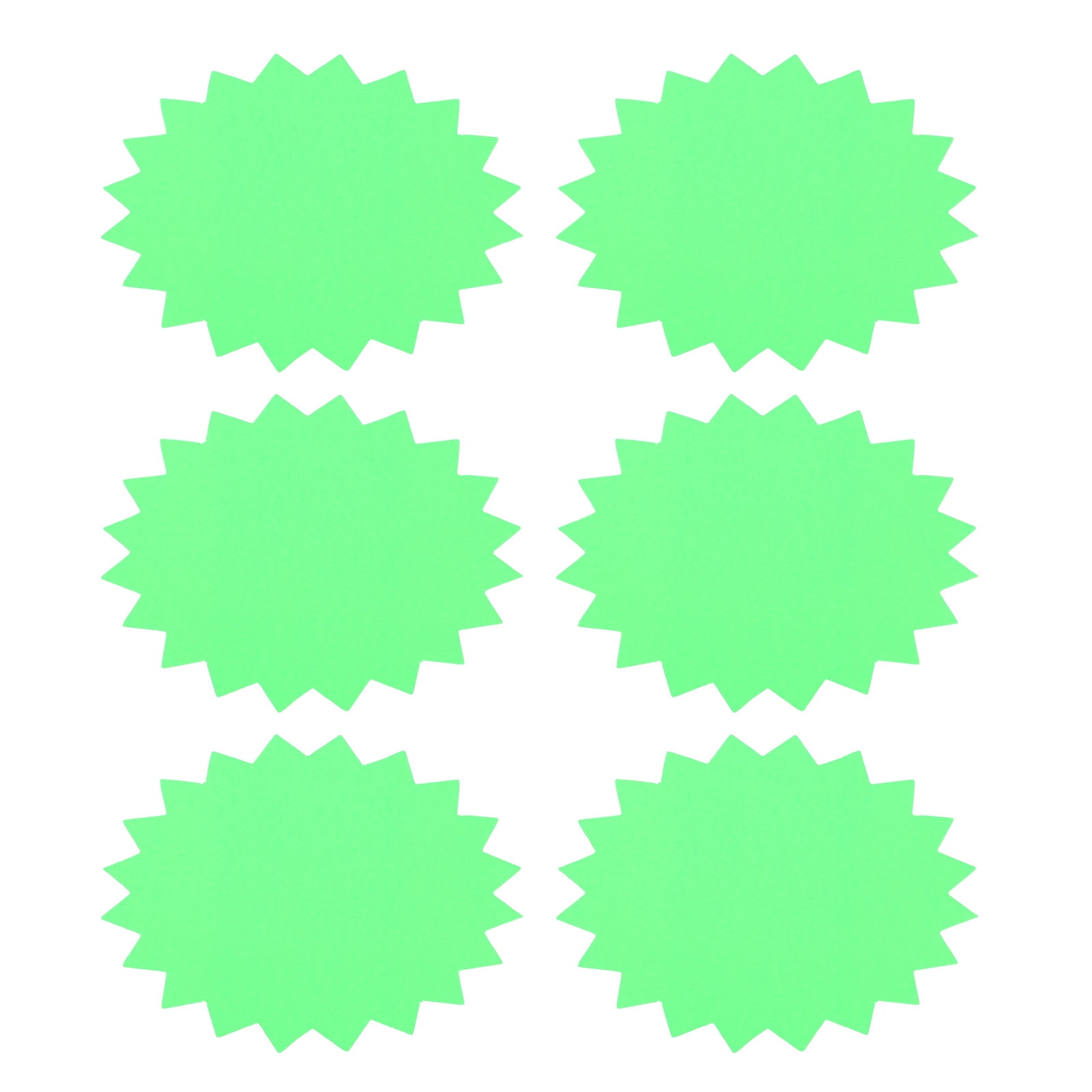 SWETRACE 5 Sets Retail Sign for Supermarkets Pointed Corners Burst ...