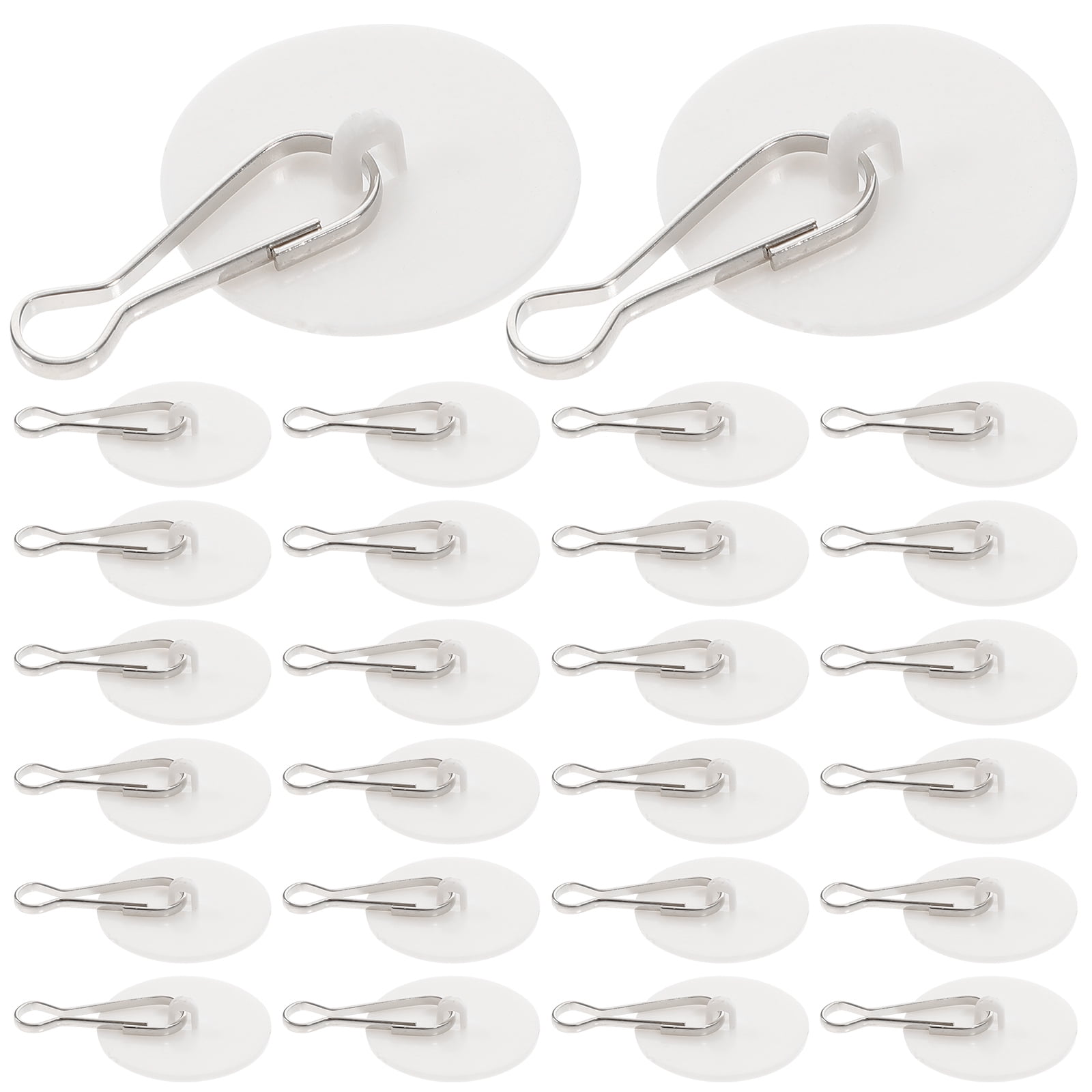 SWETRACE 50 Sets No Drill Ceiling Hooks Strong Adhesion Waterproof ...