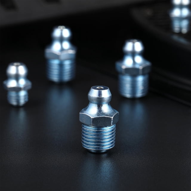 SWETRACE 50Pcs Hydraulic Grease Fittings Set Grease Fitting Caps for ...
