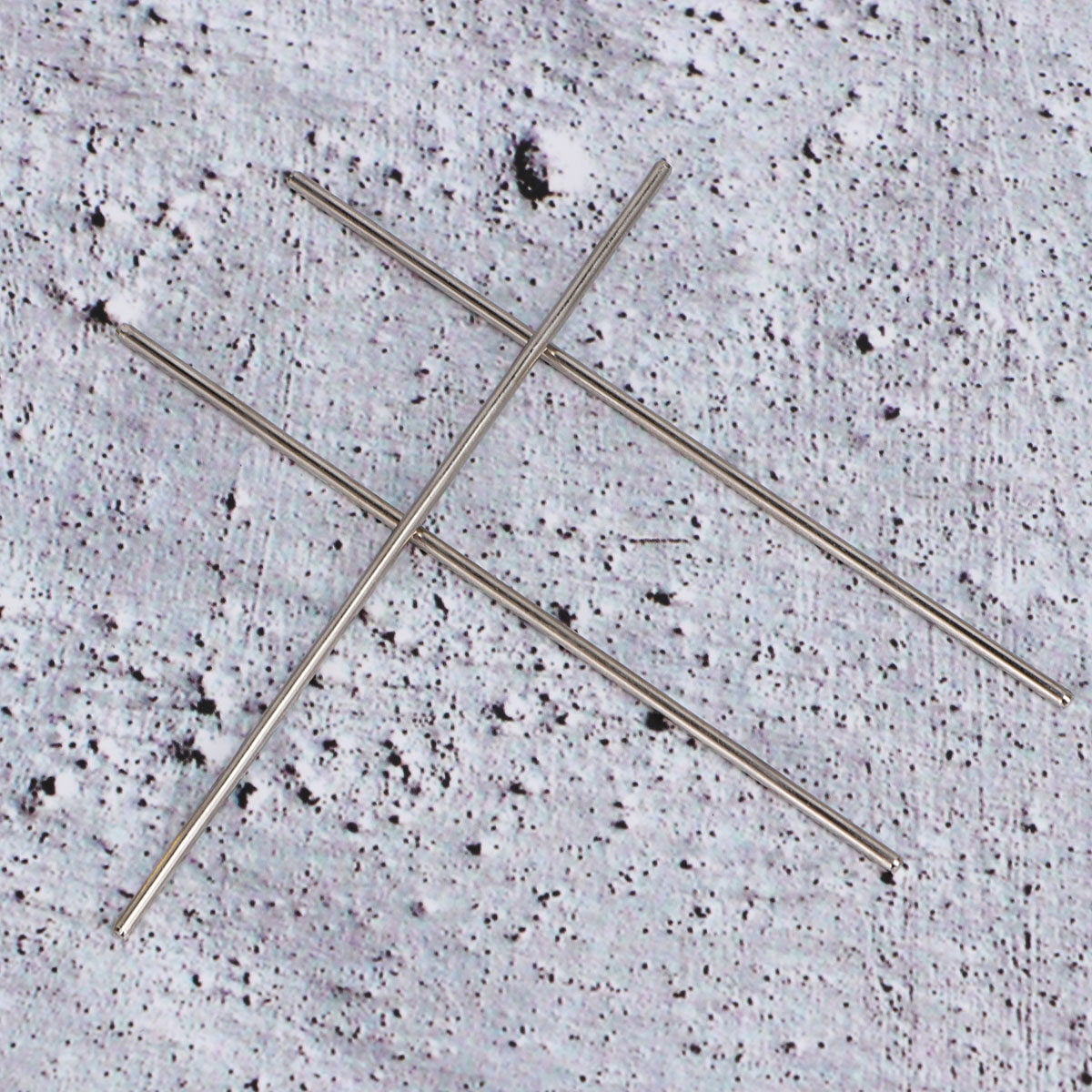 SWETRACE 50Pcs Machine Turning Miniature Axle Silver Iron Diy Car ...