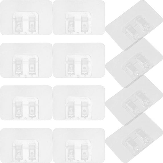 SWETRACE 50Pcs Transparent Plastic Car Mat Fixing Sticker Retainer ...