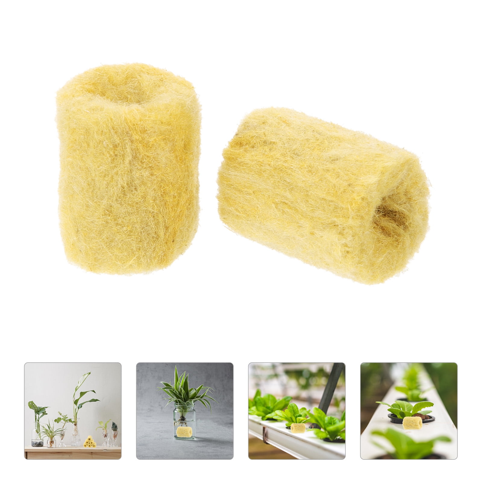 SWETRACE 50Pcs Yellow Rooting Cubes for Vegetable Propagation with ...