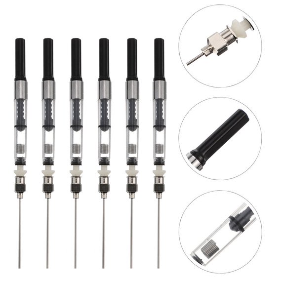 SWETRACE 6Pcs Fountain Pen Filler with Easy Cleaning and Ink Absorption ...