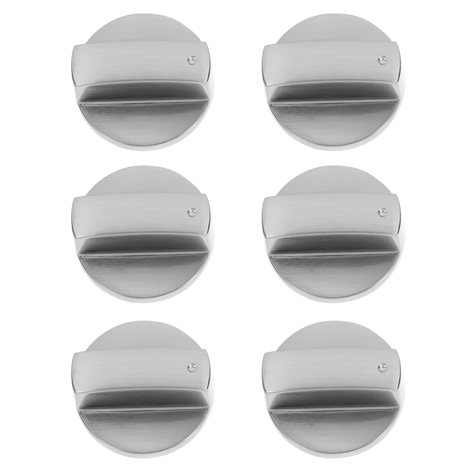 SWETRACE 6Pcs Metal Stove Button for Gas Cooker Knobs and Appliance ...
