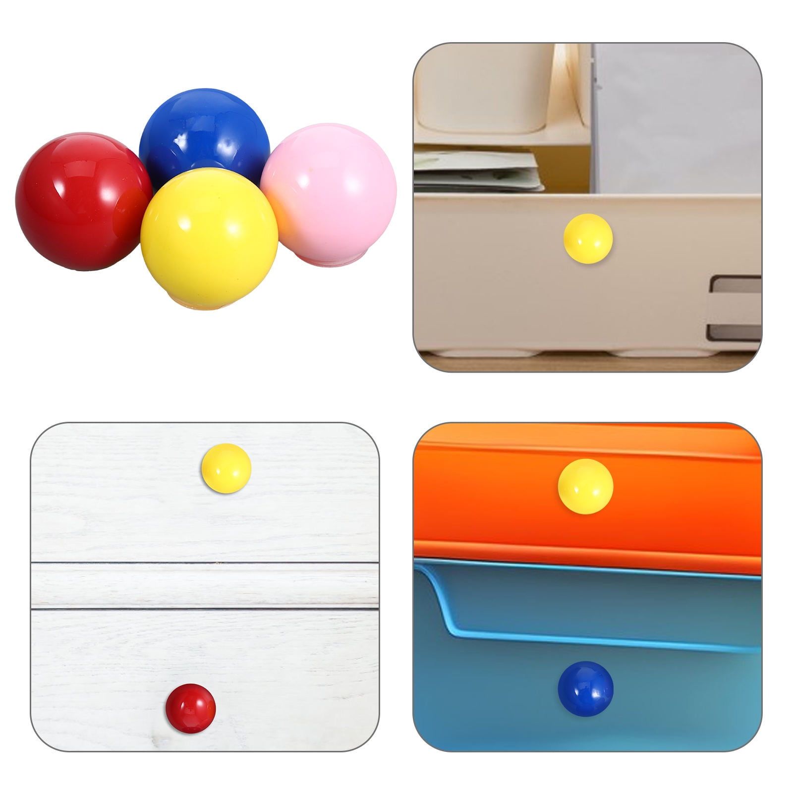 SWETRACE 8-Pcs Traditional Drawer Knob for Drawers in Black and Durable ...