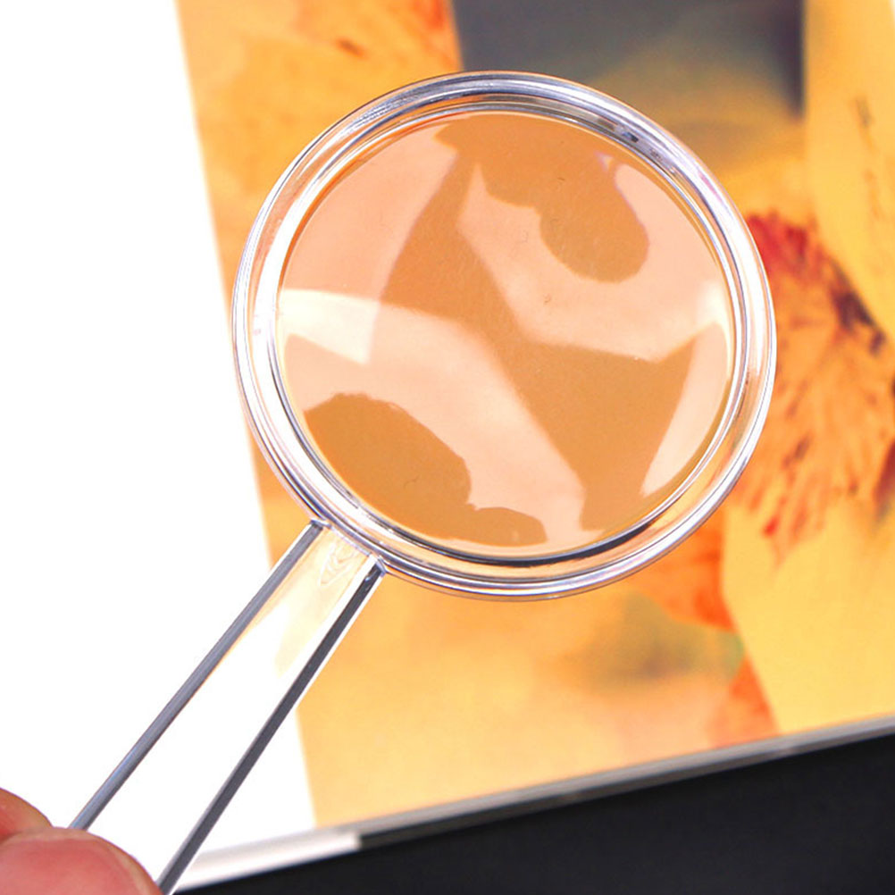 SWETRACE 8Pcs Magnifying Glass Acrylic Transparent for Seniors and Kids ...