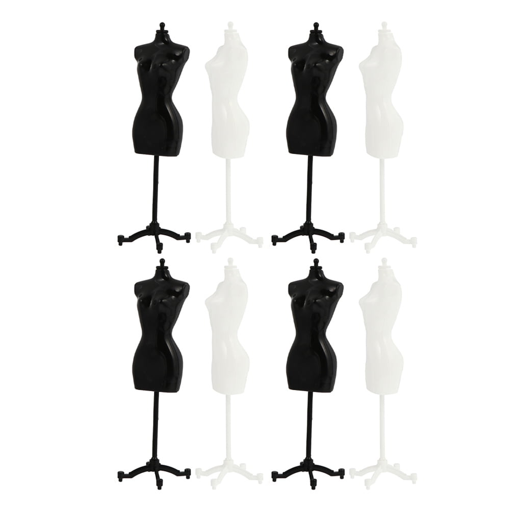 SWETRACE 8Pcs Mannequin Clothing Stand for Doll Clothes Display Support ...