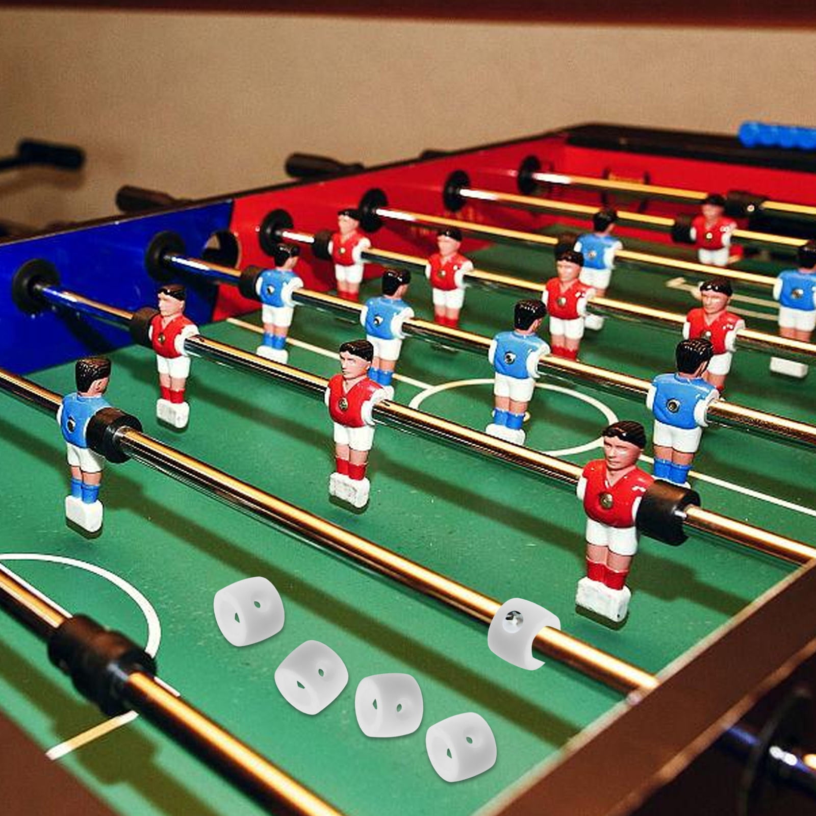 SWETRACE 8Pcs White Plastic Foosball Table Parts for Precision ...