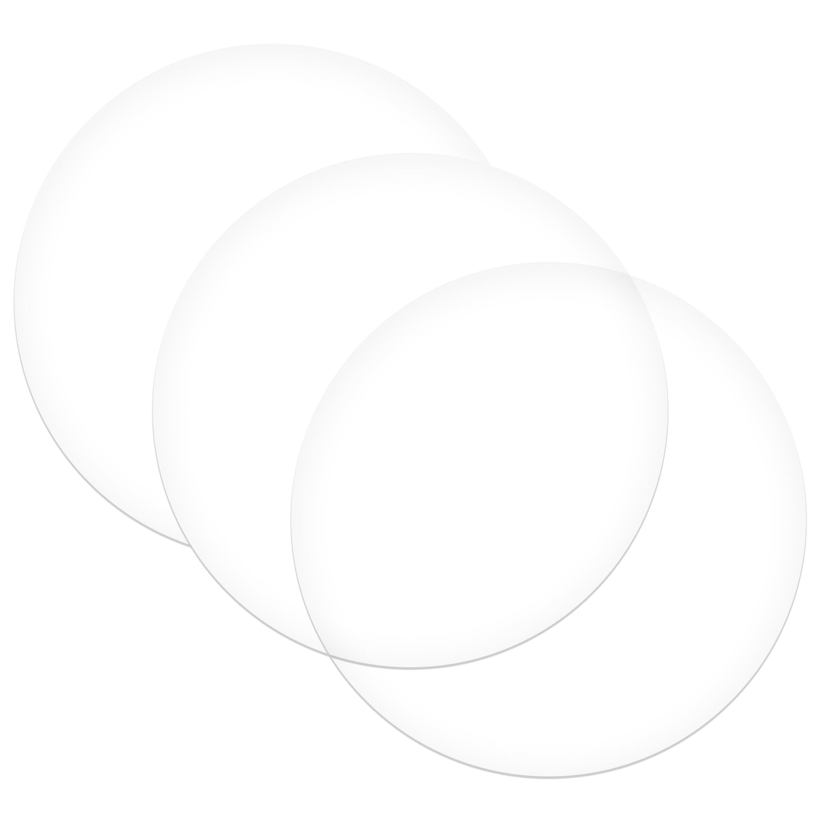 SWETRACE Acrylic Circle Blanks Clear Round For Artists Beginners And ...