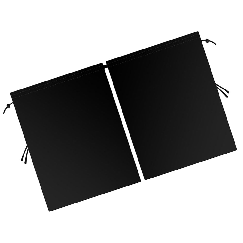 SWETRACE Automotive Sun Shade 2Set Rectangular Black with Sun ...