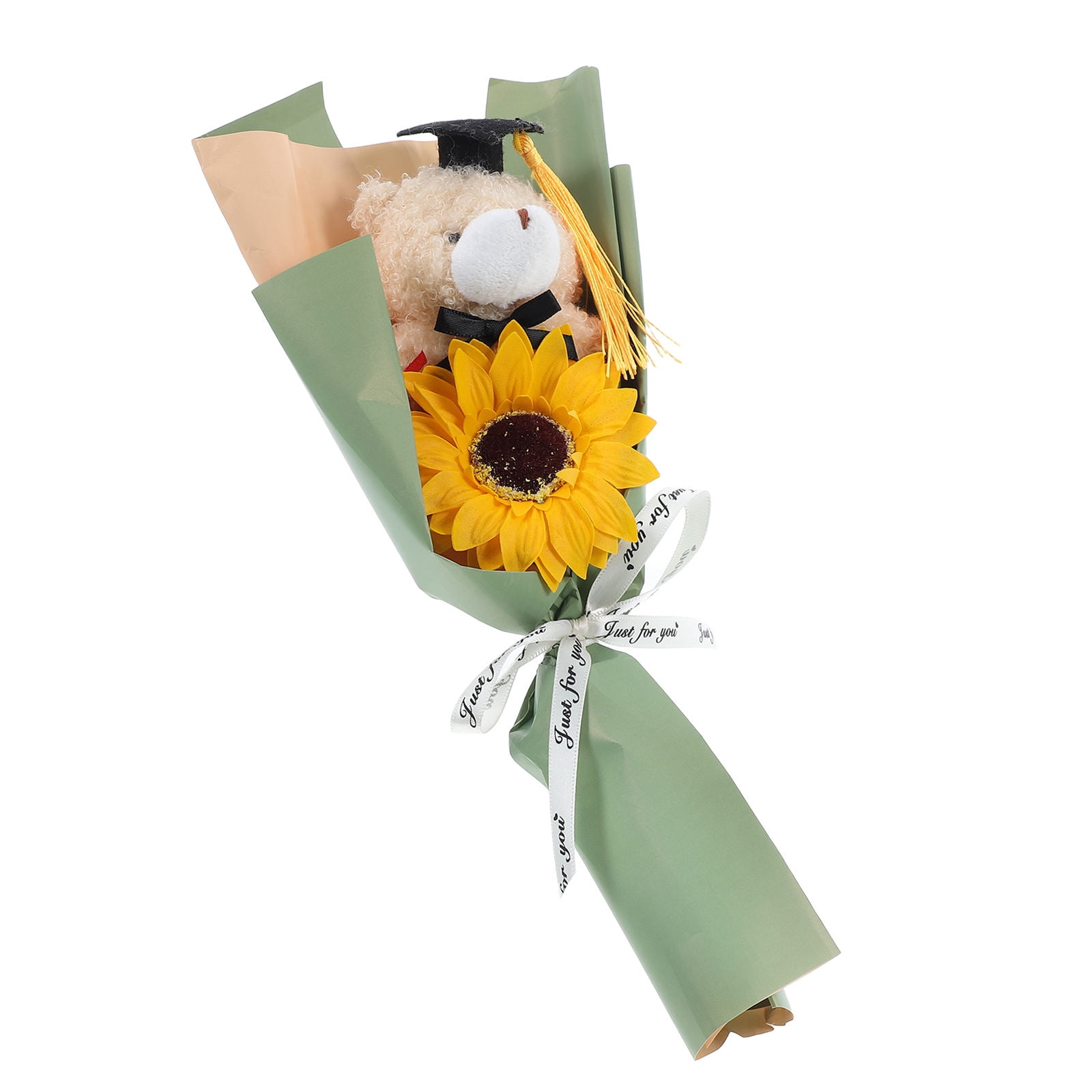 SWETRACE Bear Bouquet For Graduation Plastic Material Congrats Grad Toy With 1Pcs - Walmart.com