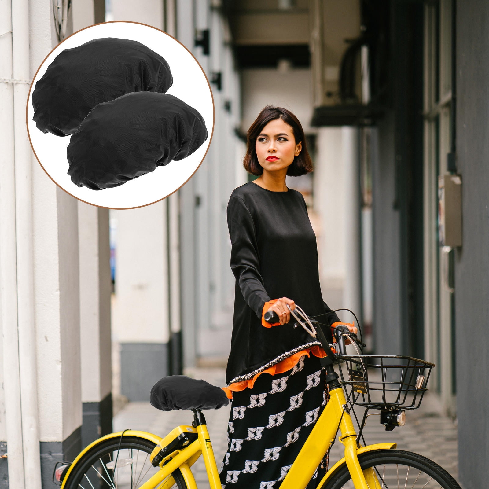SWETRACE Bike Seat Rain Cover Universal 1Pcs Waterproof Cloth for ...
