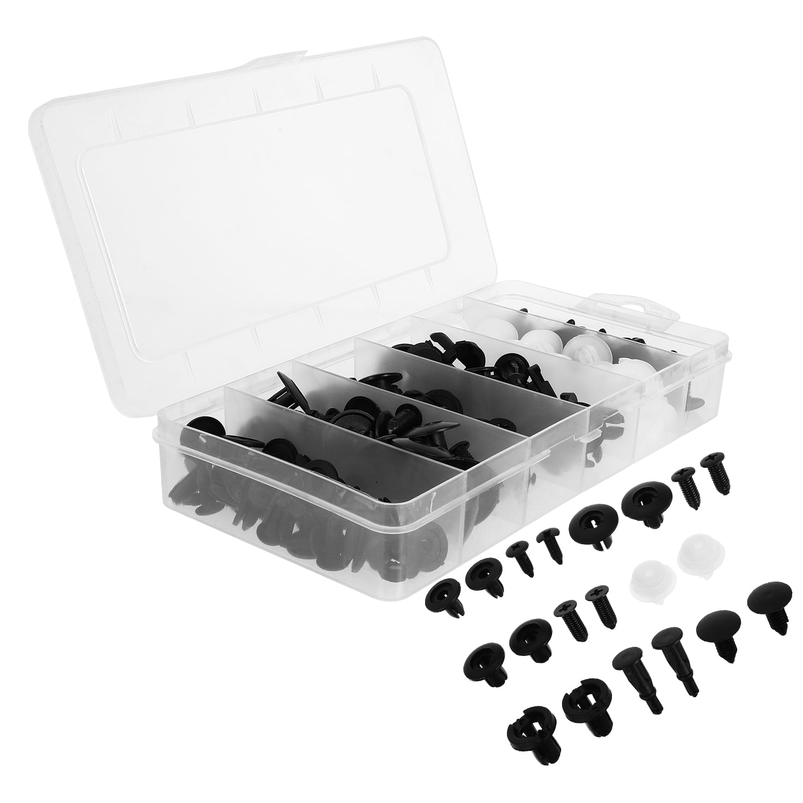 SWETRACE Bumper Retainer Clips 100 Pcs for Push Clips Automotive Engine ...
