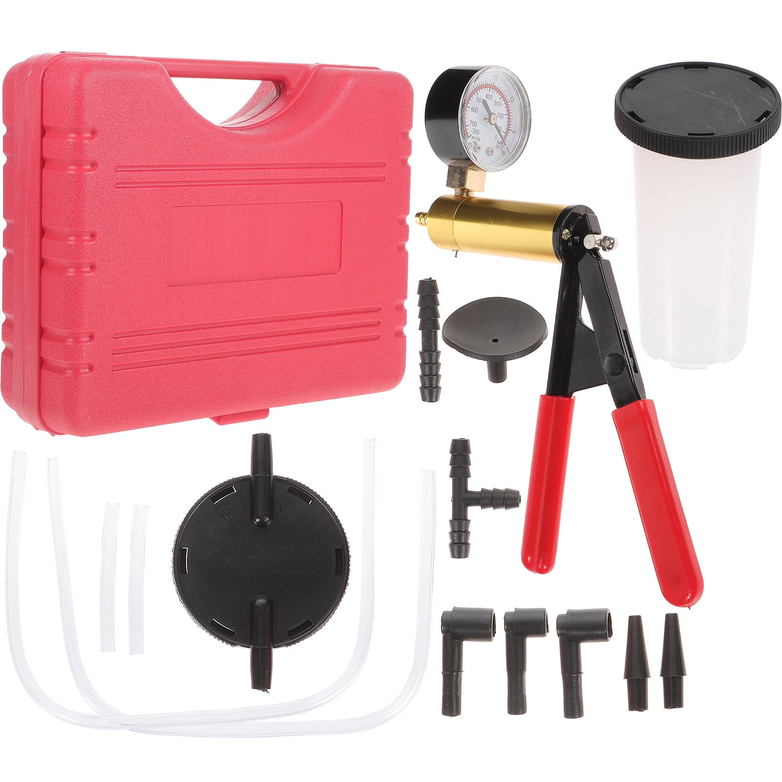SWETRACE Car Brake Bleeder Kit for Manual Vacuum Bleeding with Abs ...