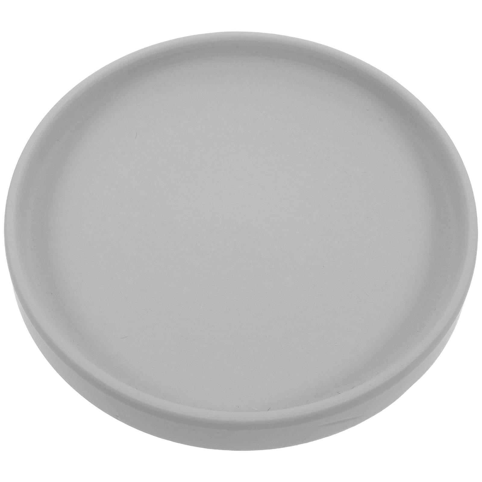 SWETRACE Ceramics Flowerpot Tray Light Grey Elegant Plant Pot Plate For ...